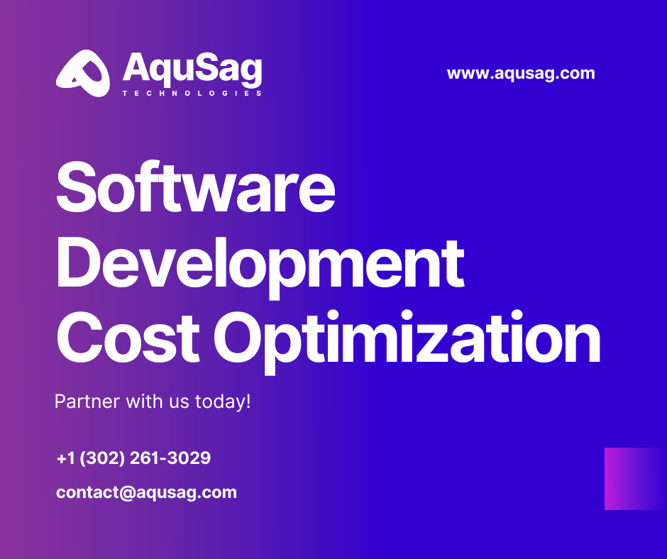 Software Development Cost Optimization Services | Aqusag